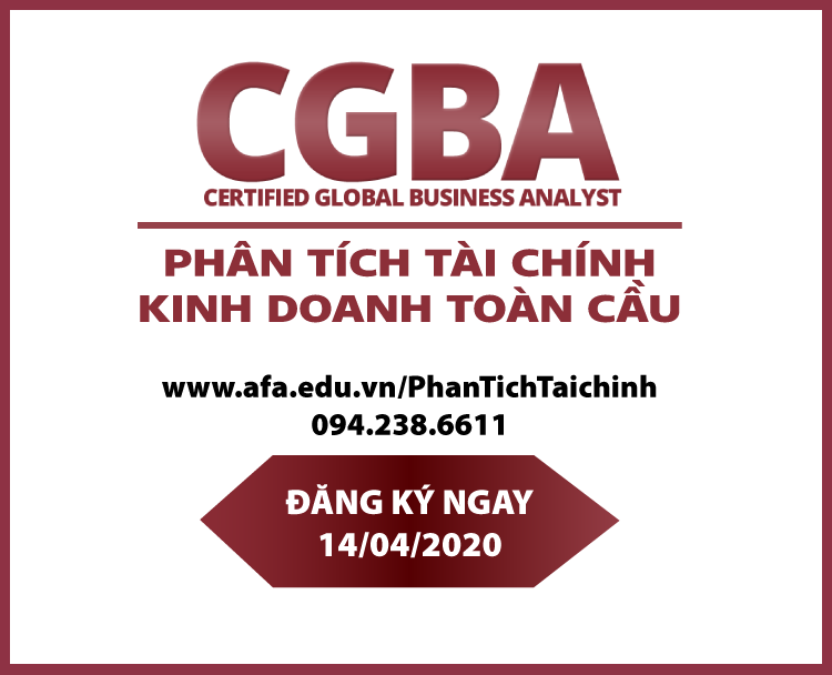 Phân tích tài chính và kinh doanh toàn cầu - CGBA - AFA — We are ...
